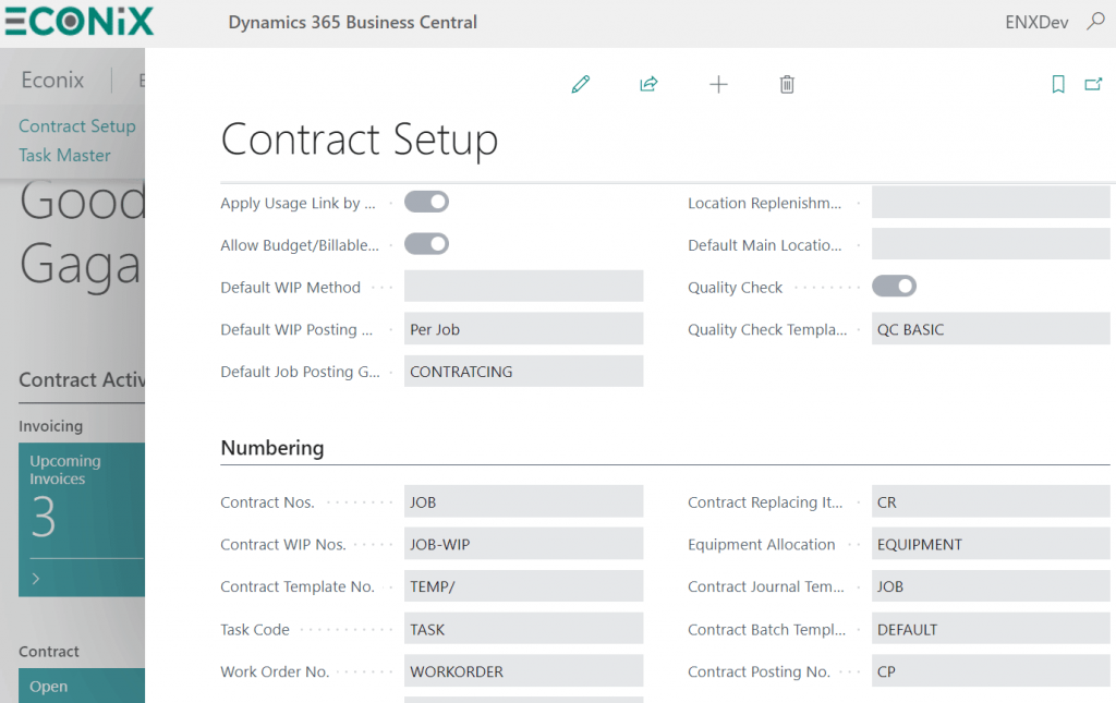 E-ConCentral - Econix - Microsoft D365 Busines Central